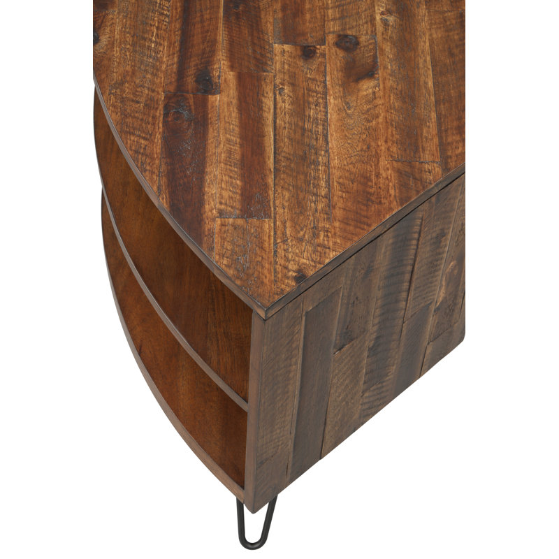 The Twillery Co.® Gussie Solid Wood Corner unit TV Stand for TVs up to 43" & Reviews | Wayfair